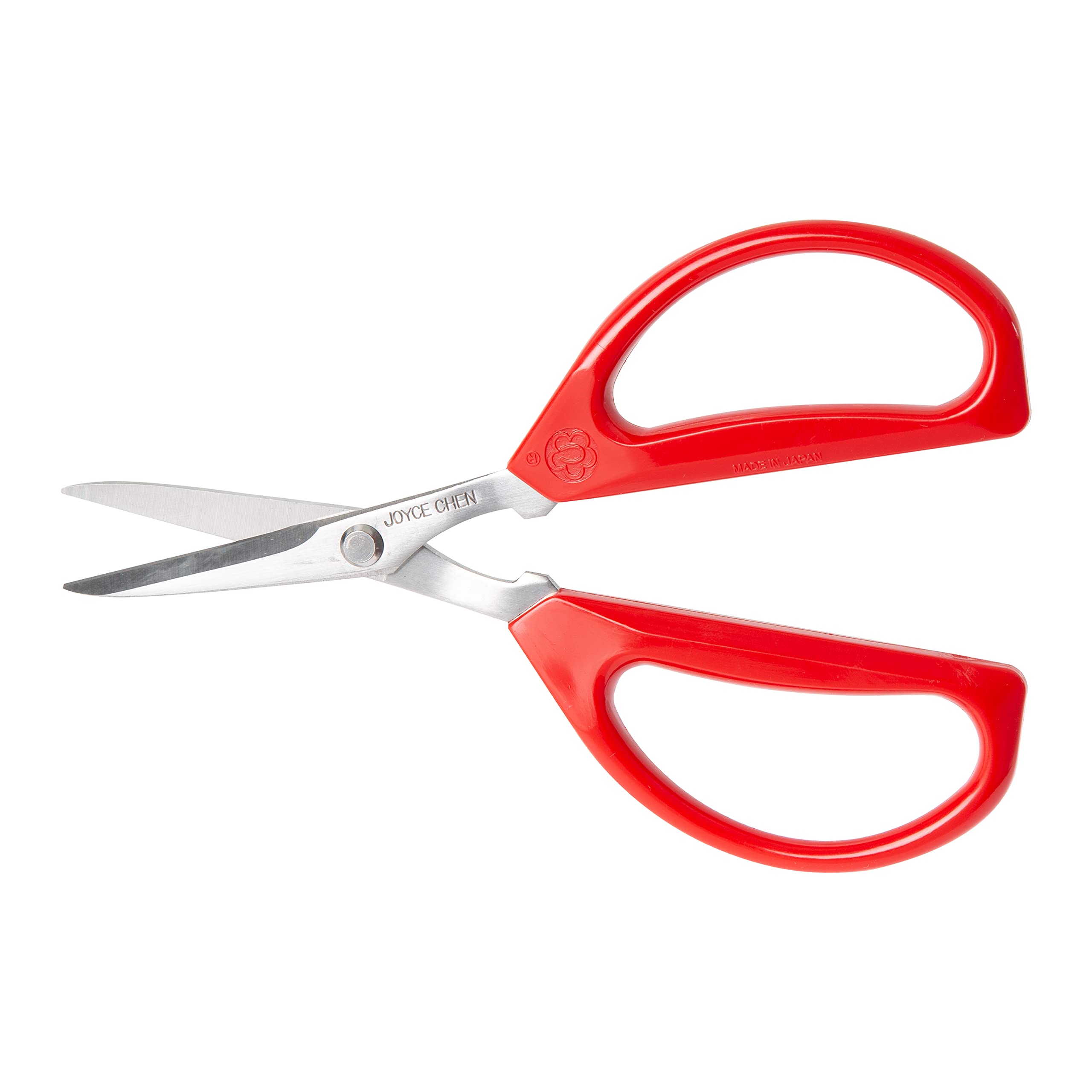 Joyce Chen Original Unlimited Kitchen Scissors All Purpose Dishwasher Safe Kitchen Shears With Comfortable Handles, Red and Yellow