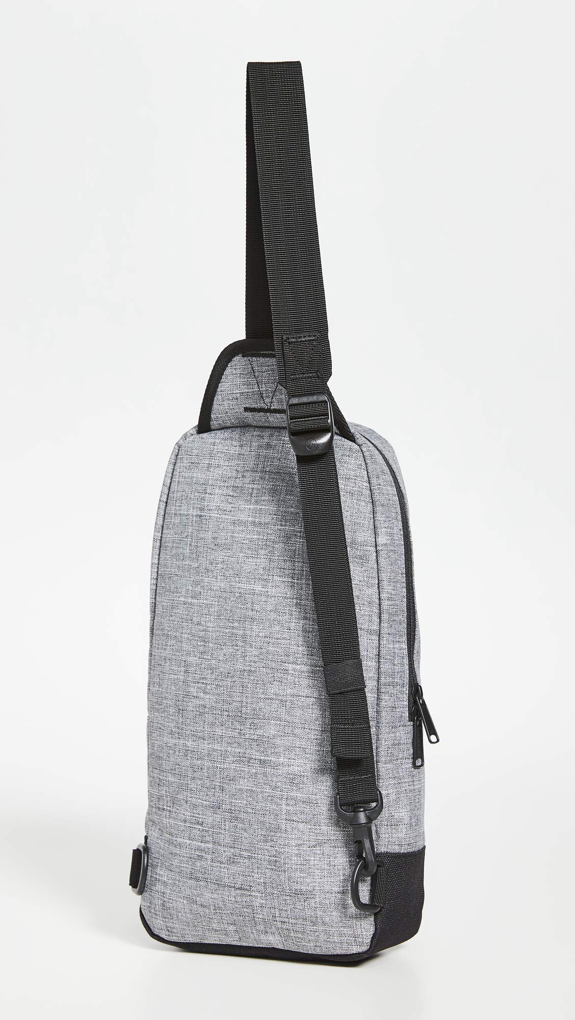 Herschel Heritage Shoulder Bag Backpack, Raven Crosshatch/Black, One Size 8.0L,10728-01132-OS