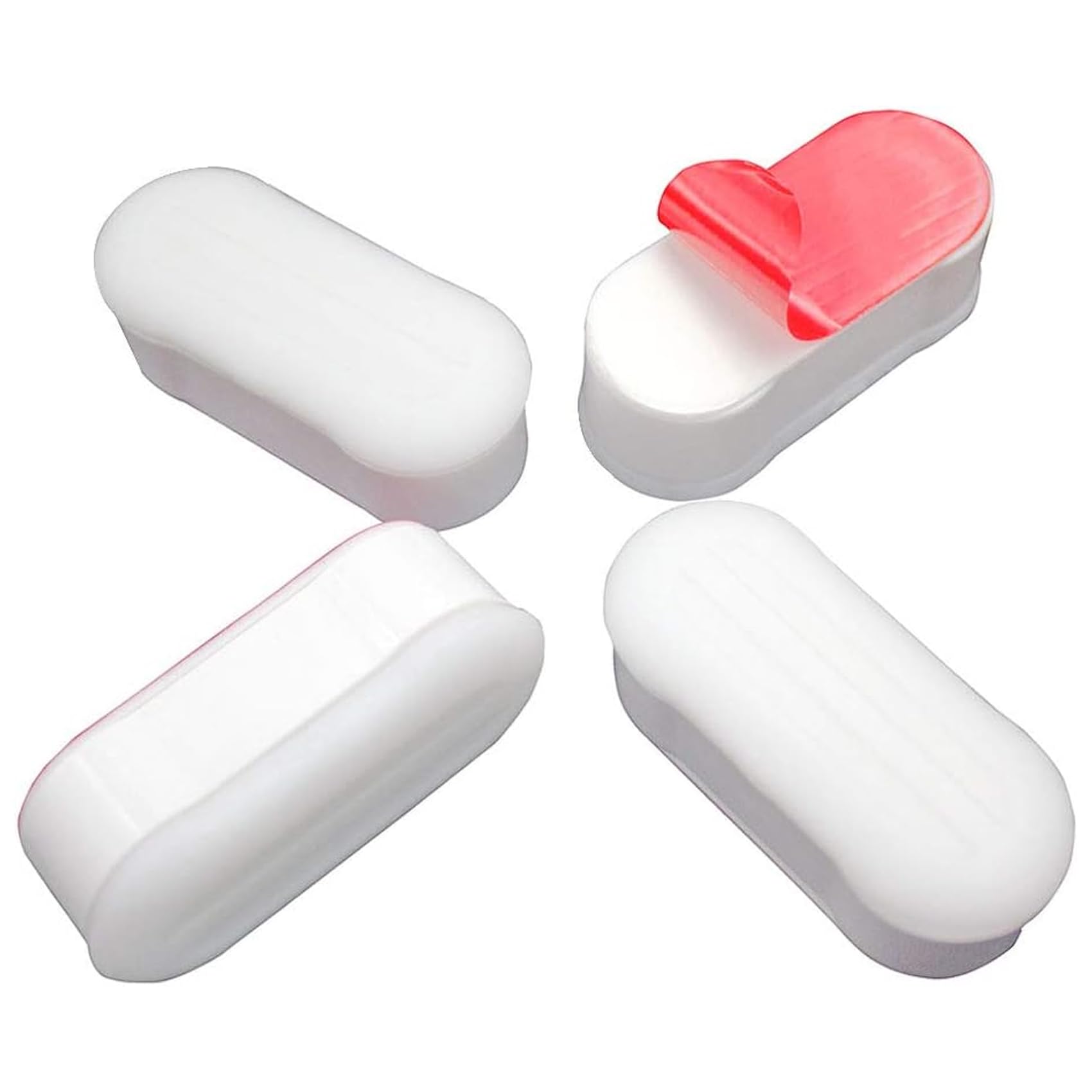 Toilet Seat Bumper for Bidet with Strong Adhesive, Universal Pads Replacement,easy to use