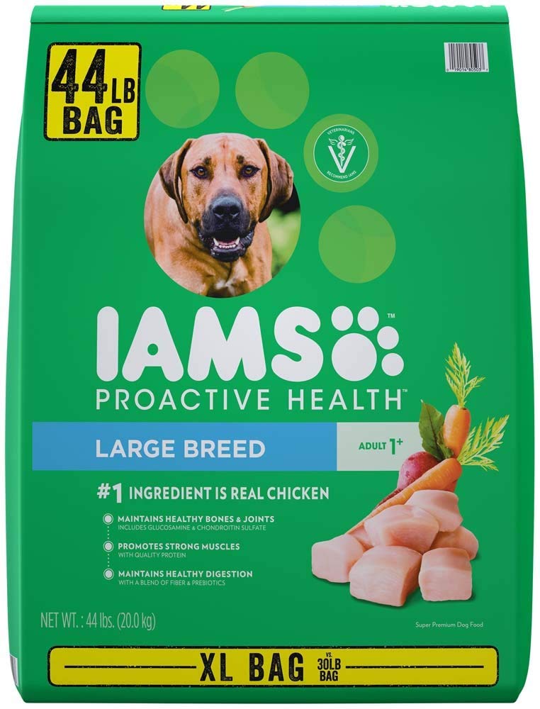Iams Pro Active Health Large Breed Dry Dog Food 44lb