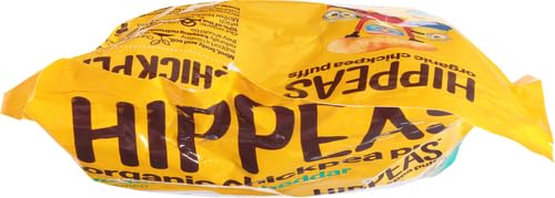 Hippeas Organic Chickpea Puffs Vegan White Cheddar, 1 Ounce, 6 Count