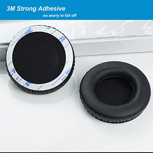 Replacement Earpads Ear Cushions Ear Cups Earmuffs Compatible with SteelSeries Siberia V1, Siberia V2, Siberia V3 Prism Gaming Headphones Memory Foam Ear Pads, with Plastic Rod, Storage Strap