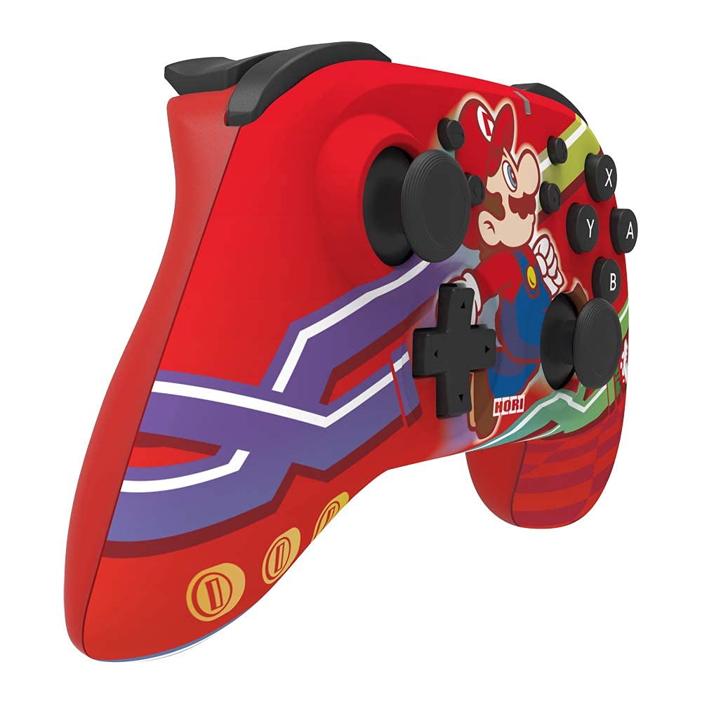 Hori Nintendo Switch Wireless HORIPAD (Super Mario) - Officially Licensed By Nintendo - Nintendo Switch (Renewed)