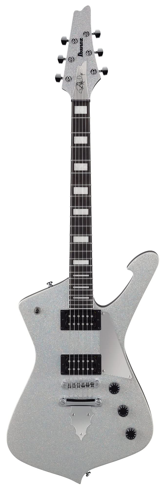 Ibanez PS60 Paul Stanley Signature Silver Sparkle