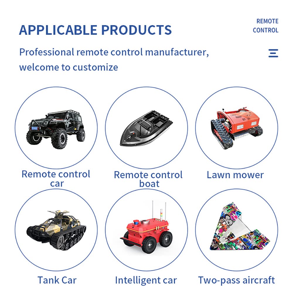 HOT DS-4A RC one-Hand Remote Control Pull net Boat Climbing car 2-Way Aircraft with Constant Speed Mixing Control Locking Gun Control