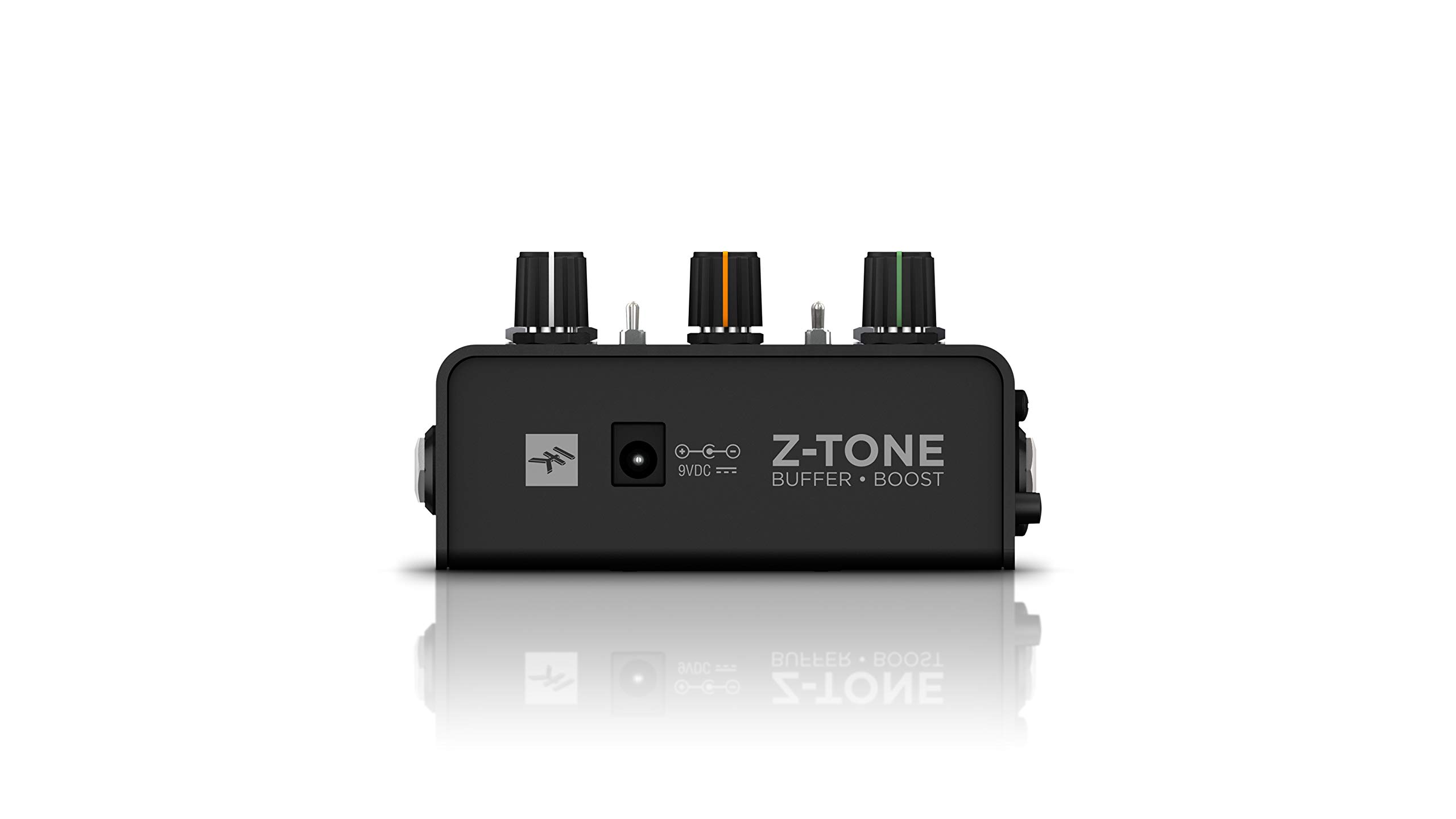 IK Multimedia Z-Tone Buffer Boost guitar preamp pedal with boost, Active/Passive pickup selector, switchable PURE/JFET Channels, true bypass and DI out for reamping/live use