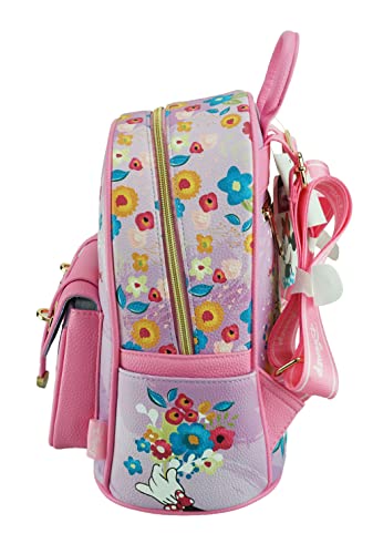 Wondapop Disney Daisy Duck 11" Vegan Leather Fashion Mini Backpack