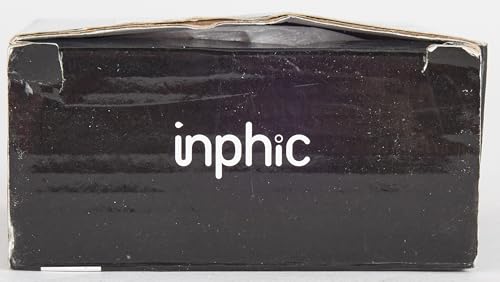 INPHIC Pink Gaming Mouse. USB optical wired mouse. RGB backlight. 4 Levels adjustable DPI up to 4800. Silent click, ergonomic and 7 programmable buttons design. PC Gaming Mice for Windows System.