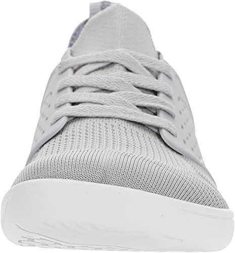 WHITIN Men's Trail Running Shoes Minimalist Barefoot Sneakers Extra Wide Width Toe Box Size 8W Gym Low Zero Drop Minimus Hiking Lifting Light Grey 41