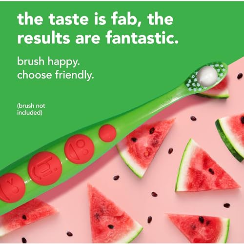 hello Kids Natural Watermelon Fluoride Free Toothpaste, Vegan & SLS Free
