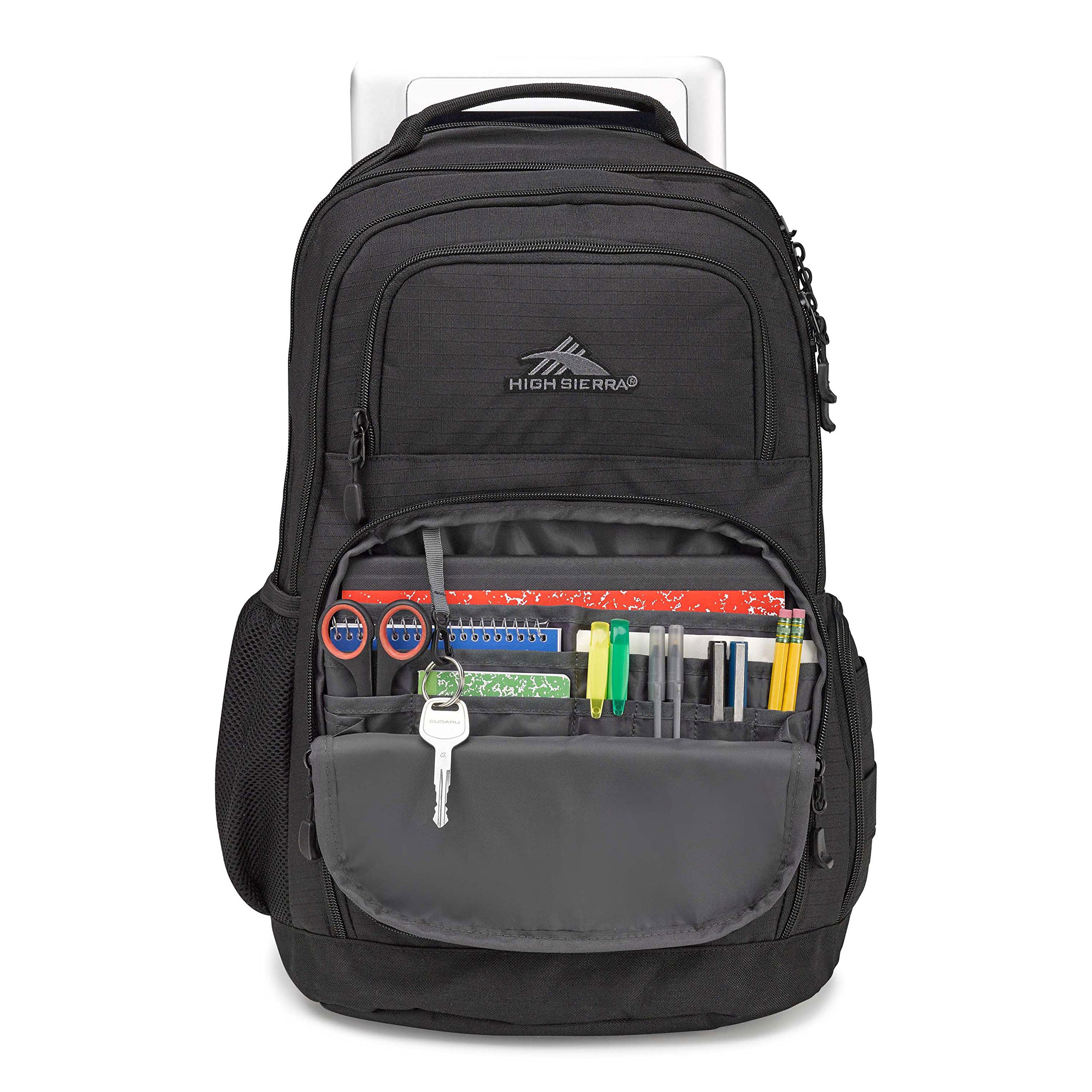 High Sierra Rownan Backpack, Black, One Size