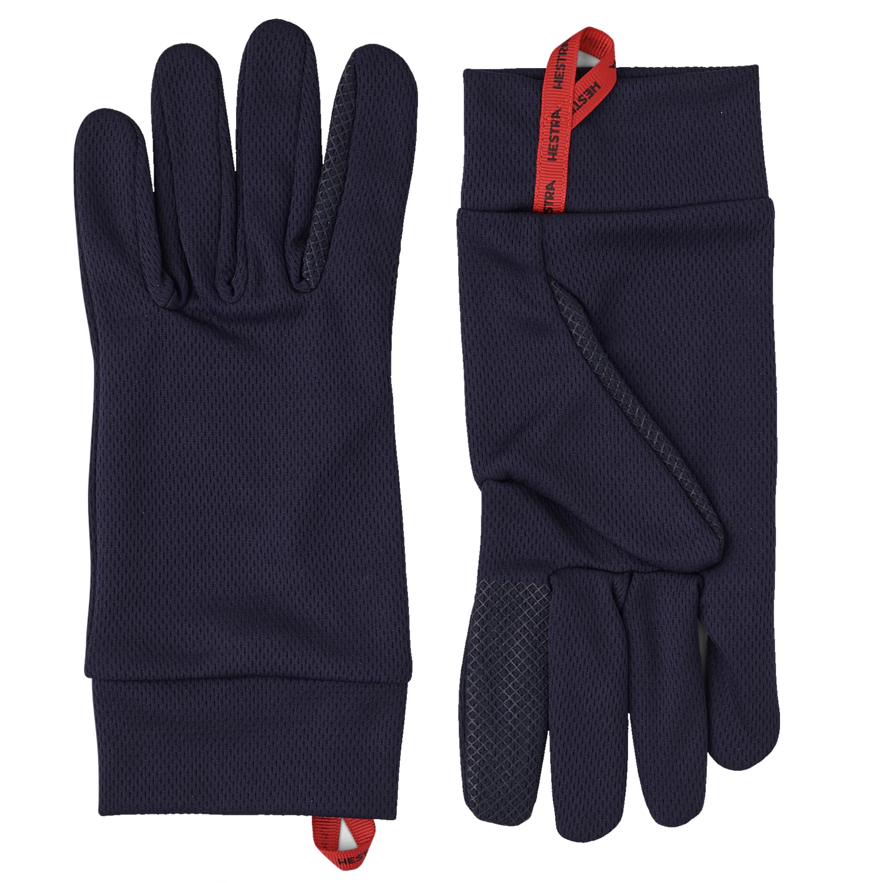 Hestra Touch Point Dry Wool Liner - Machine Washable, Touch Screen Compatible Liner For Additional Layering Or As A Thin Glove - Navy - 7