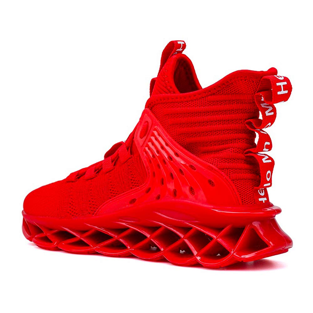 Hello MrLin Men's Running Shoes Non Slip Athletic Tennis Walking Blade Type Sneakers Hip Hop