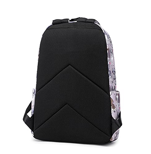 Wadirum Children Cute School Bookbag Lightweight Backpack for Kids Dog