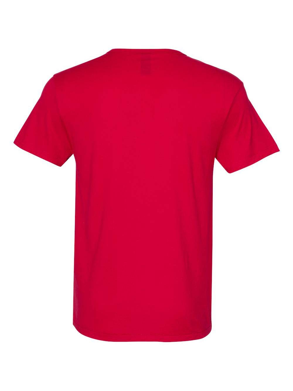 Hanes Modal Triblend Short Sleeve T-Shirt XS Solid Red Triblend