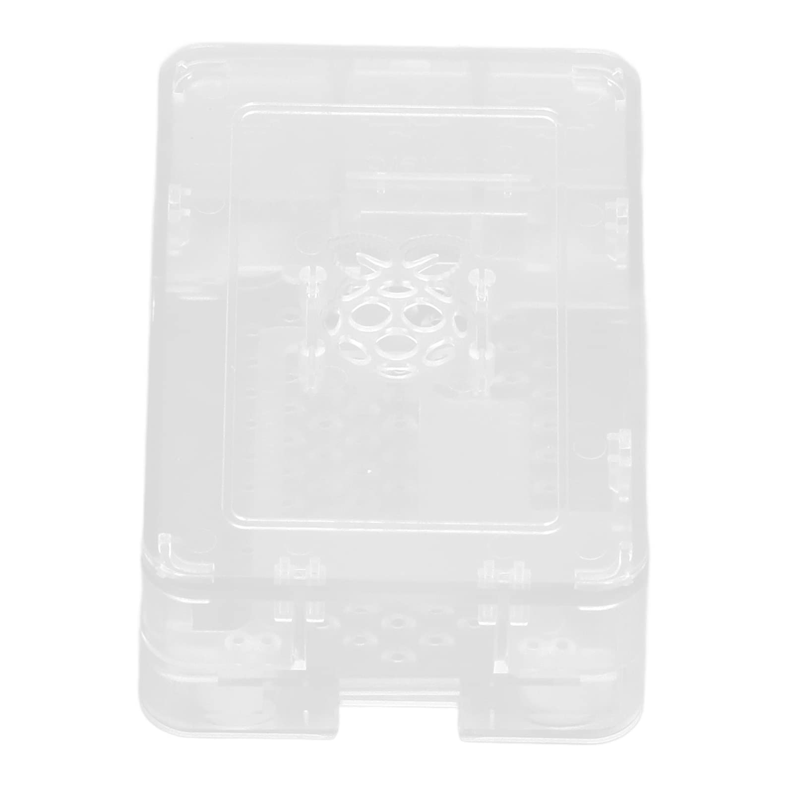 Protective Case, Protective Shell, for Raspberry Pi 4 Case ABS Detachable Scratch Resistant Heat Dissipation Protective Shell White(Transparent)