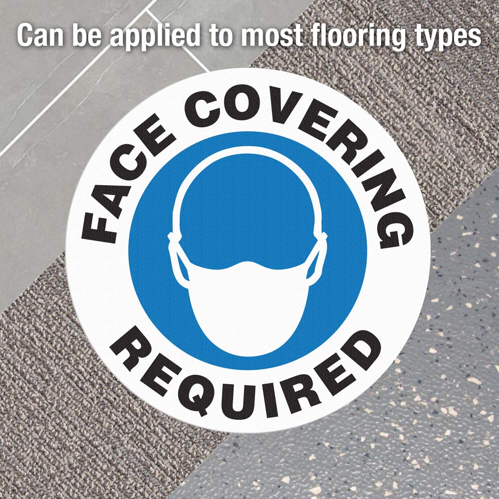 Incom Manufacturing Group FACE Cover (8" Dia.) 10/pkg Floor Decals, WTP121