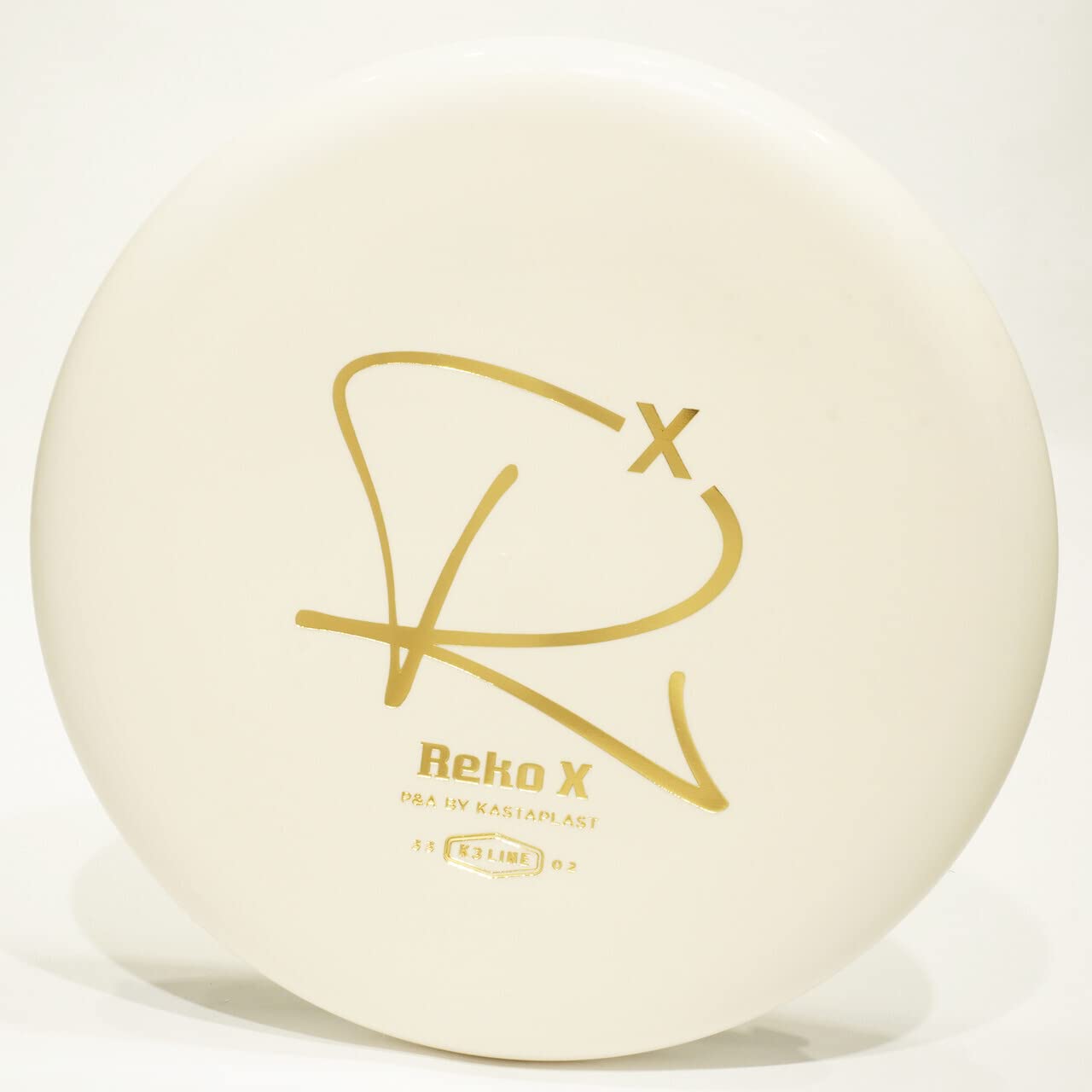Kastaplast Reko-X (K3) Putter & Approach Golf Disc, Pick Weight/Color [Stamp & Exact Color May Vary] White 170-172 Grams