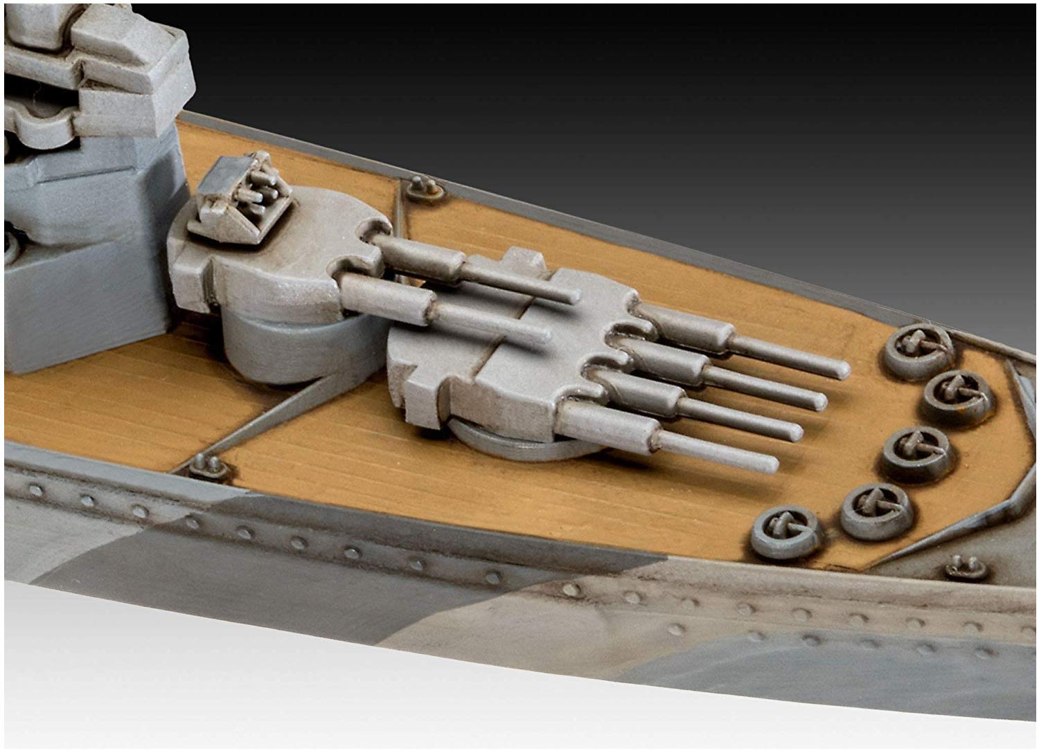 HMS King George V Plastic Model Kit