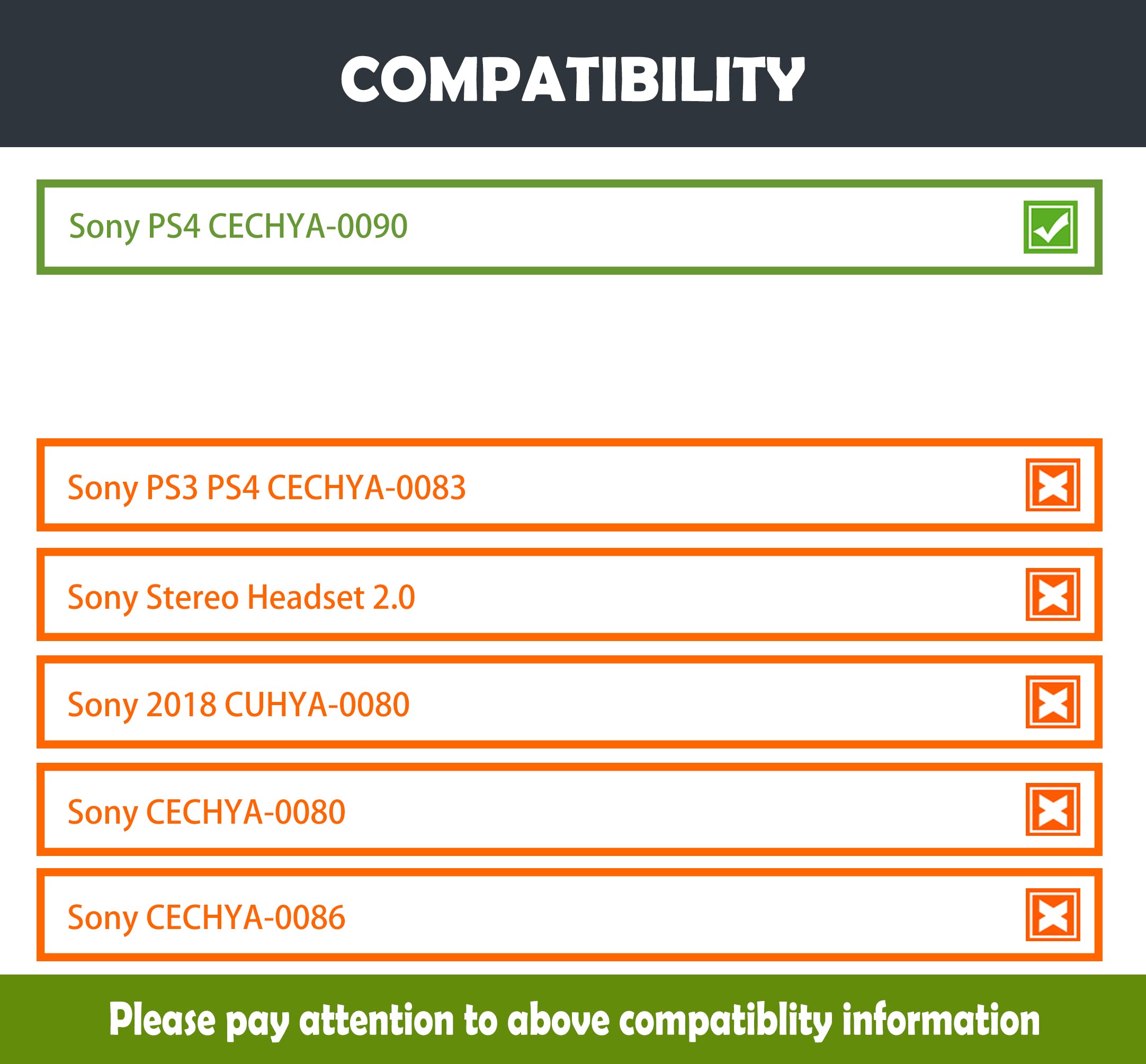 HTINDUSTRY Premium Earpads Cushions Replacement Compatible with Sony PS4 Playstation Platinum Wireless Playstation 4 CECHYA-0090 Headset Ear pads with Softer Protein Leather/Memory Foam