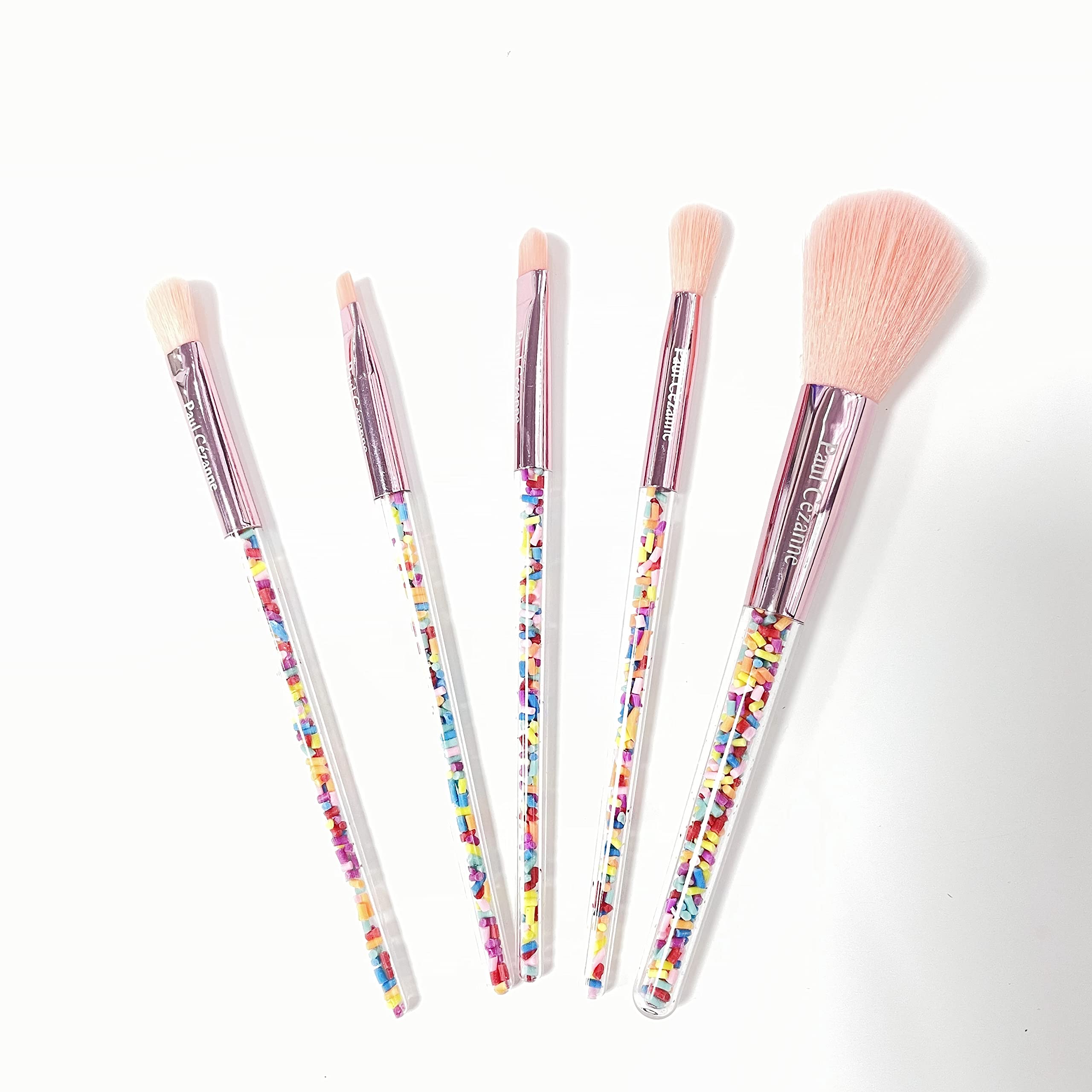Paul Cezanne Make-up brushes,Real Perfection Makeup Brushes,Makeup Brush Set Powder Foundation Contour Blending Eyeshadow Brow Make-Up Brush Kit.