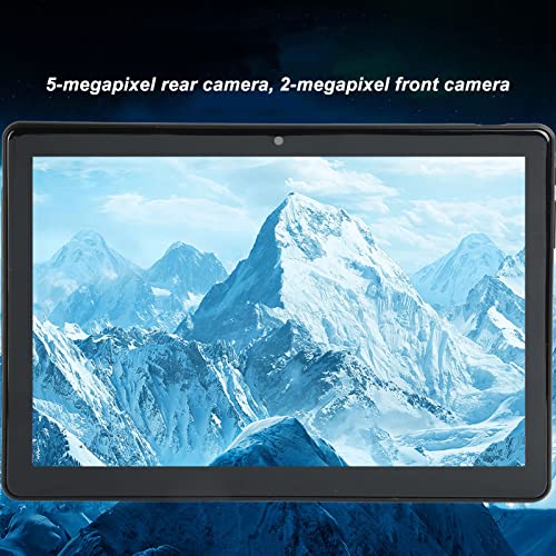 PUSOKEI 4G LTE Tablet for Android 9.0,1280x800 10.1in IPS HD Tablet,4GB RAM 64GB Storage,MTK6753 CPU,Bluetooth,WiFi,Front 2MP Rear 5MP Dual Camera Tablet,5000mAh Battery.(Black)
