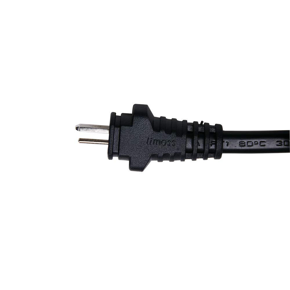 Limoss 11.6 Feet 2 pin Power Supply Extension Cord Replacement with Lock Out Safety Key for Lift Chairs Power Recliners