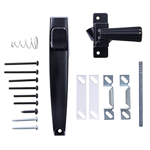 Wright Products VF333BL Free Hanging Push Button Handle, Black