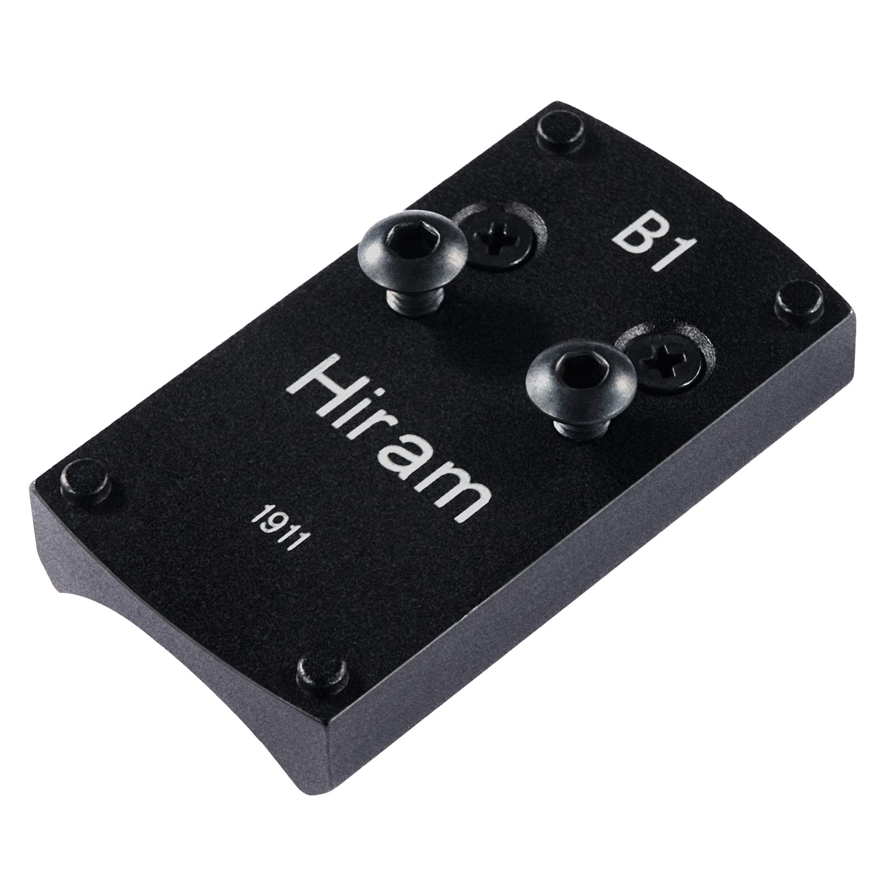 HIRAM Red Dot Sight Mounting Plate for Standard Colt 1911 Pistols, Micro Reflex Sight Mounting Base Adapter, Handgun and Pistol Accessories, Compatible with Vortex, SightMark, Burris Red Dots and More