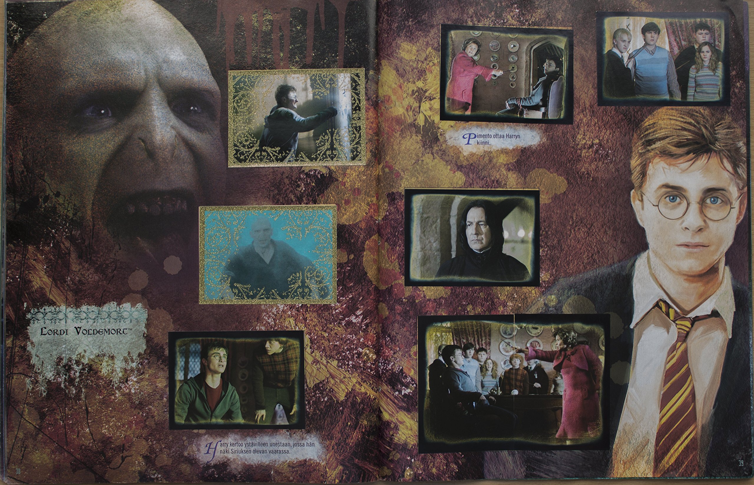 Harry Potter and The Order of The Phoenix. Sticker Album