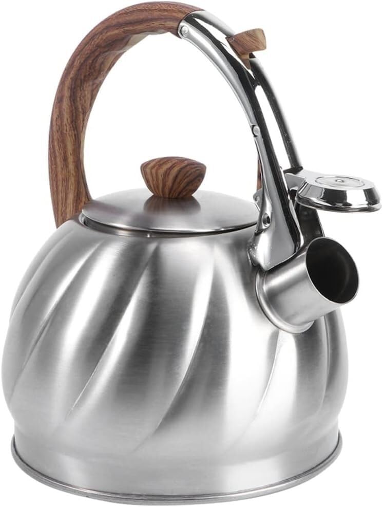 Tea Kettle Stovetop Whistling Tea Kettle Stainless Steel Whistle Teapot Kettle Whistling Tea Kettle For Gas Stove Stove Top Kettle Tea Kettle for Stove Top
