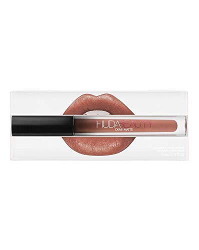 Huda Beauty Demi Matte Cream Lipstick - Day Slayer - a versatile day-to-night nude