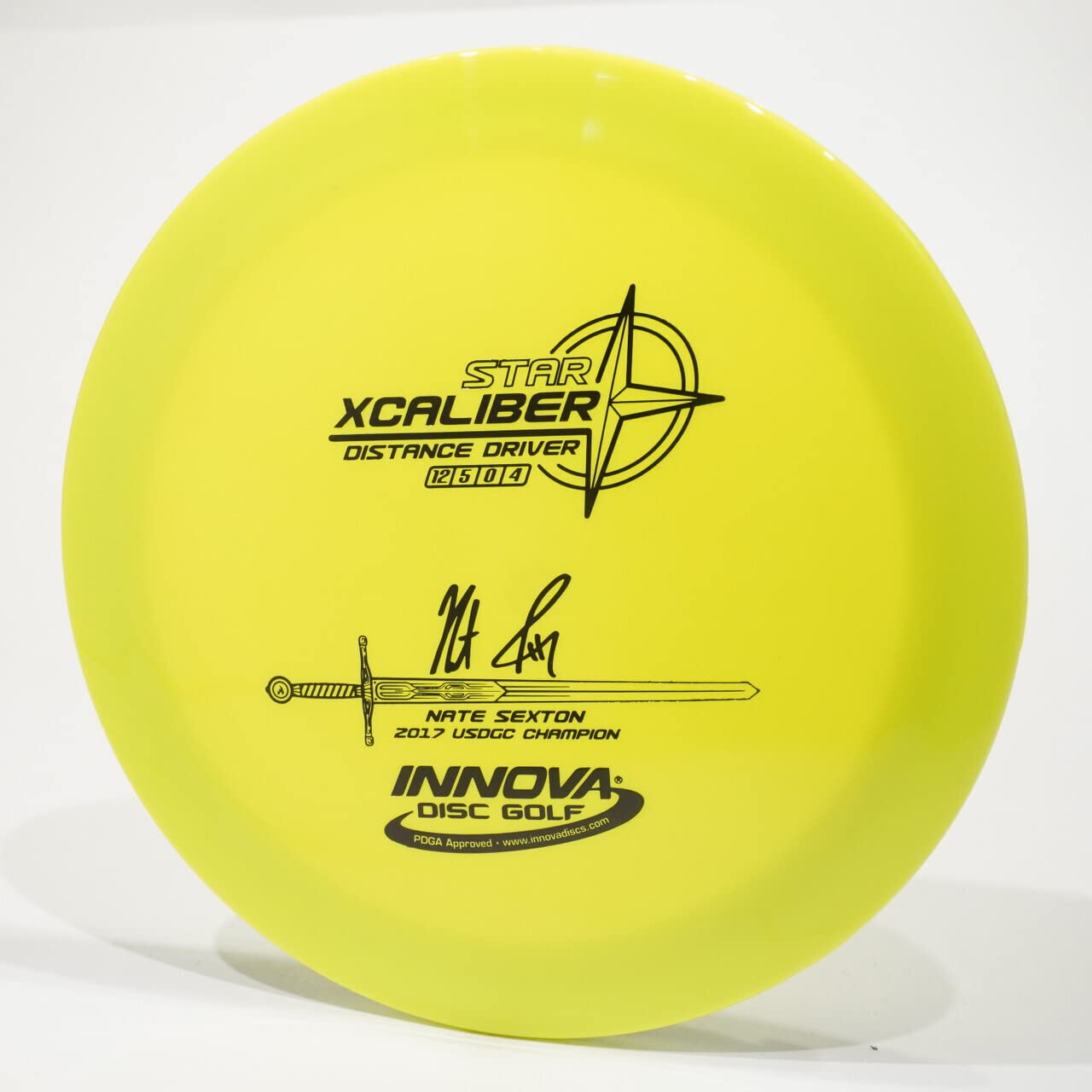 Innova Star XCaliber Nate Sexton Signature Disc Golf Distance Driver, Pick Weight/Color [Stamp & Exact Color May Vary] Green 167-169 Grams