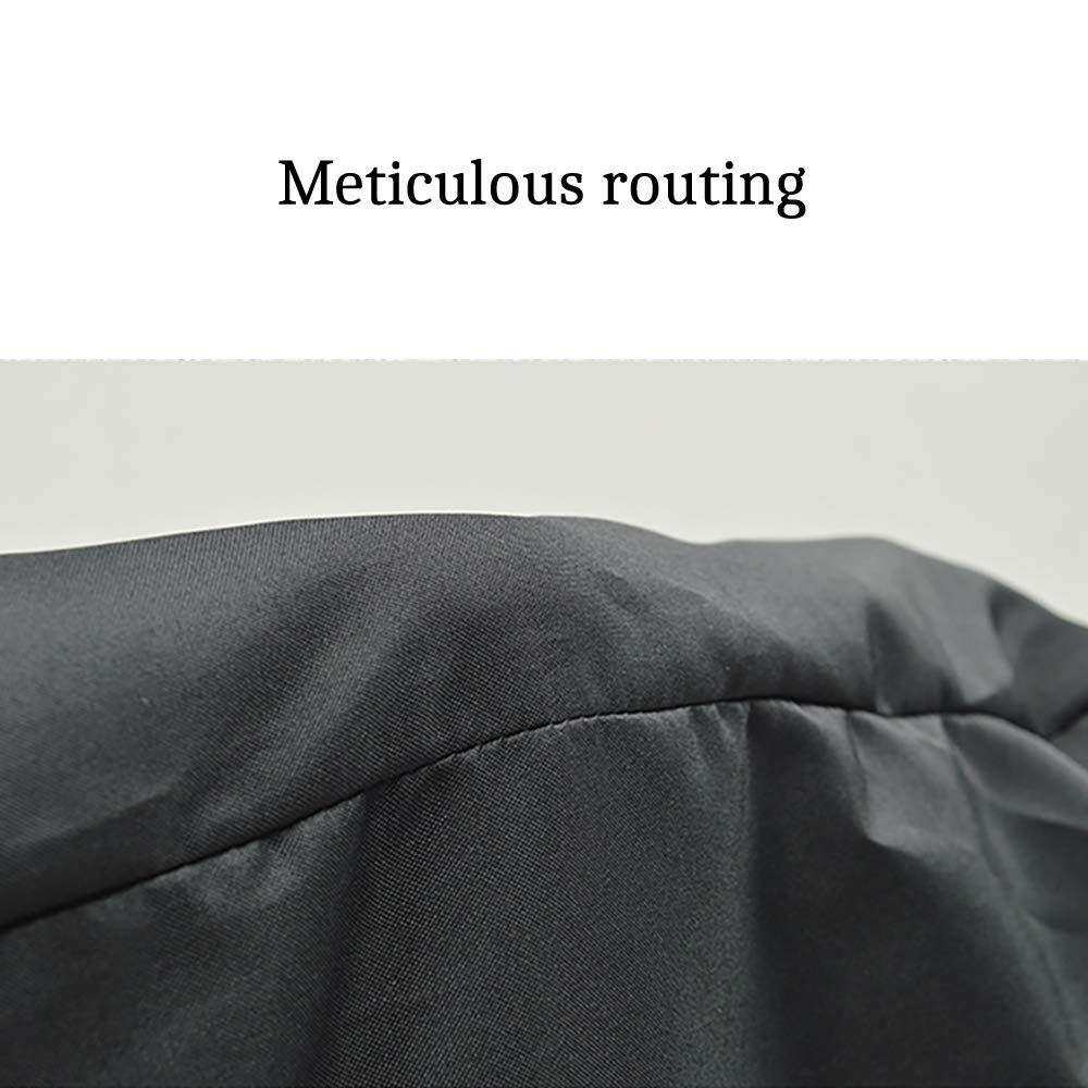 Hothuimin Gate Check Bag for Umbrella Strollers, Waterproof Travel Bag for Single Jogging Strollers, Black