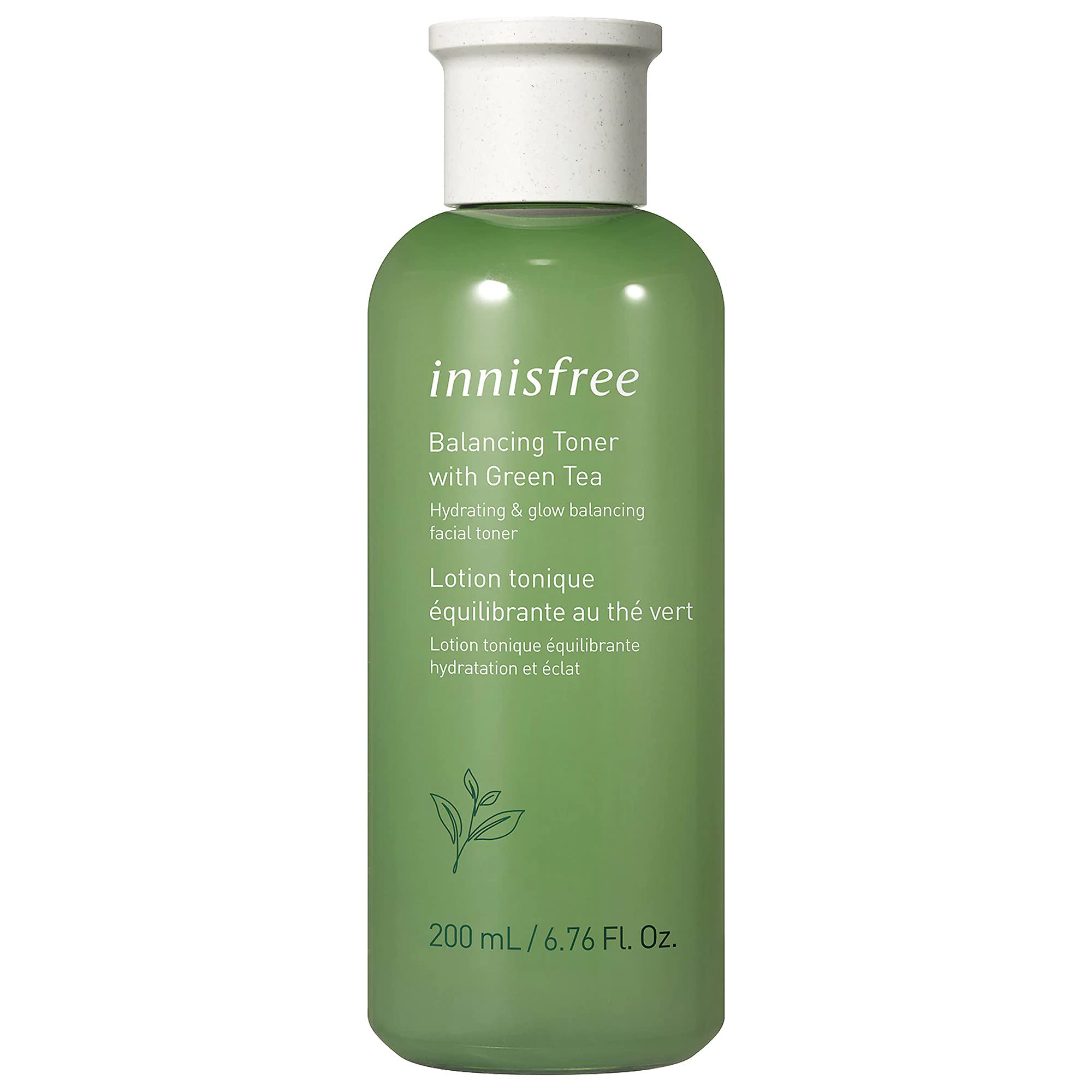 innisfree Green Tea Moisture Balancing Toner Hydrating Face Treatment, 6.76 Fl Oz (Pack of 1)