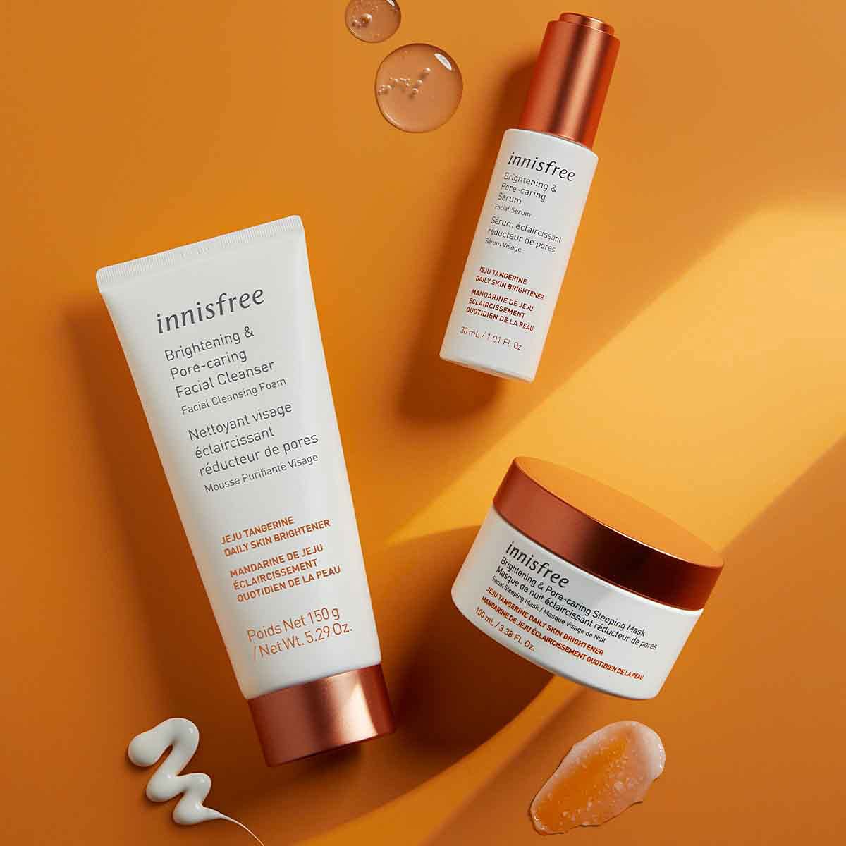 innisfree Tangerine Brightening & Pore Caring Serum Face Treatment