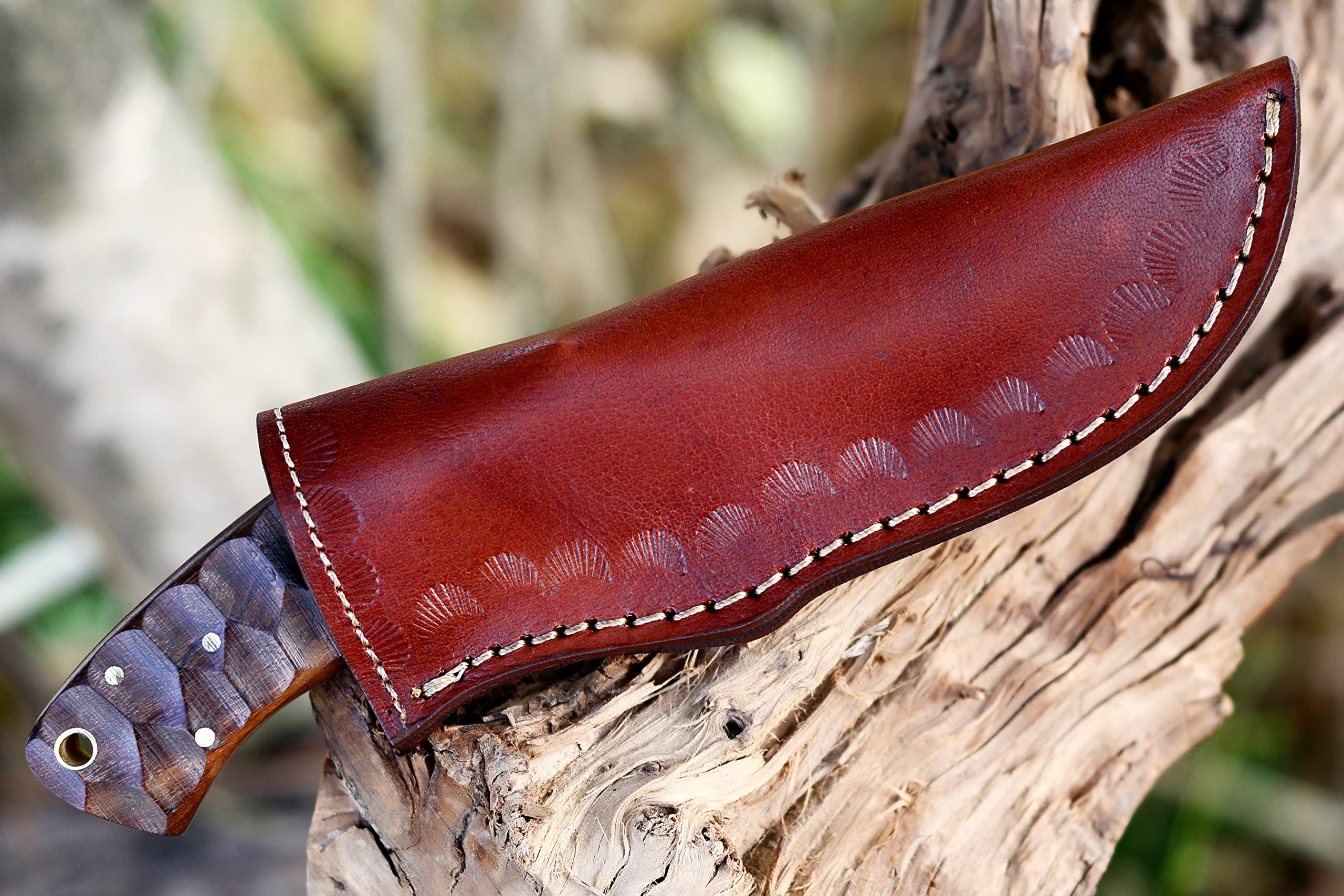 Handmade 1095 Carbon Steel Hunting Knife With Sheath Fixed Blade Camping,Outdoor knifes Bushcraft Skinner Knife For Men