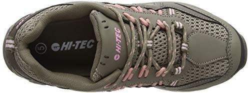 Hi-Tec Women's Low Rise Hiking Boots, Grey Lt Taupe Mellow Rose 43, 9