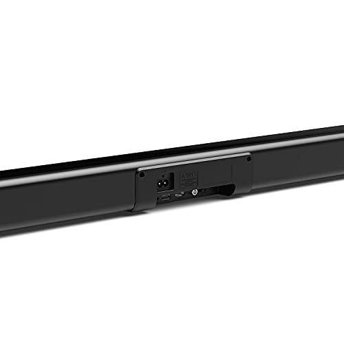 Hisense HS205 2.0ch Sound Bar, 60W, Roku TV ready, Enhance TV enjoyment, Bluetooth, HDMI ARC/Optical/AUX/USB, 3 EQ Modes, Black