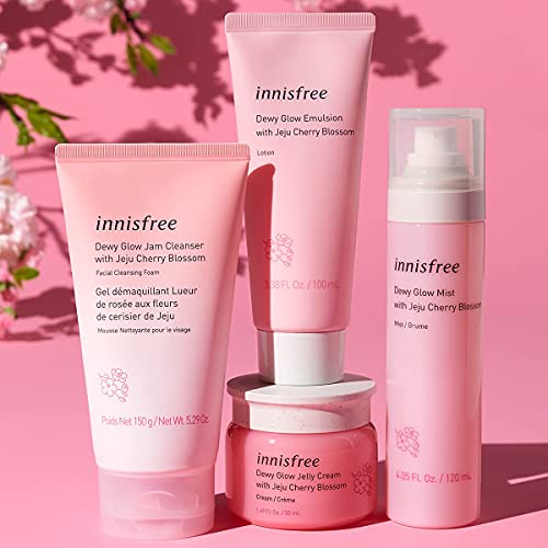 innisfree Cherry Blossom Dewy Glow Toner Hydrating Face Treatment, 6.76 Fl Oz (Pack of 1)