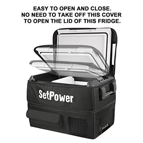 Setpower Insulated Protective Cover For RV45D & RV60D Insulated Transit Bag 12 Volt Portable Refrigerator Cover