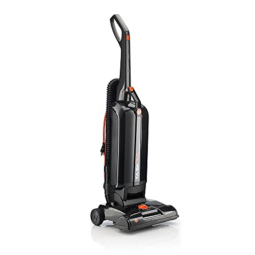 Hoover Commercial CH53005 TaskVac Hard-Bagged Lightweight Upright Vacuum, 13-Inch, Black