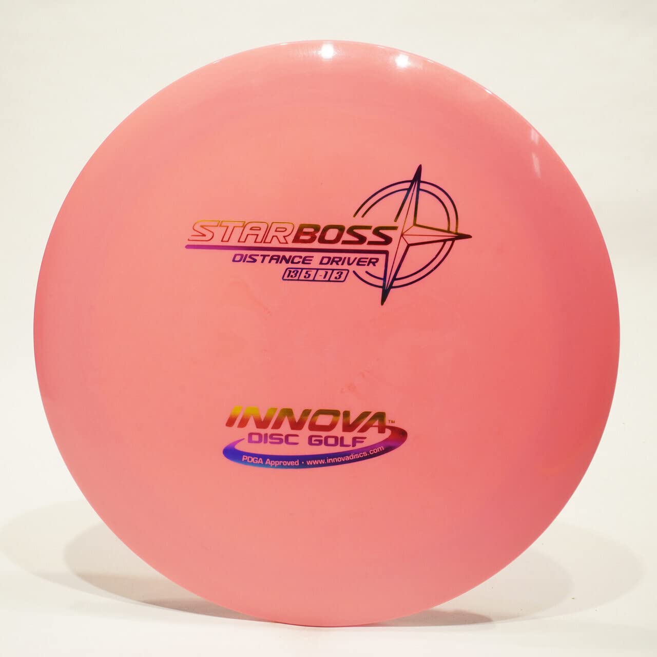 Innova Boss (Star) Driver Golf Disc, Pick Weight/Color [Stamp & Exact Color May Vary] Pink 173-175 Grams