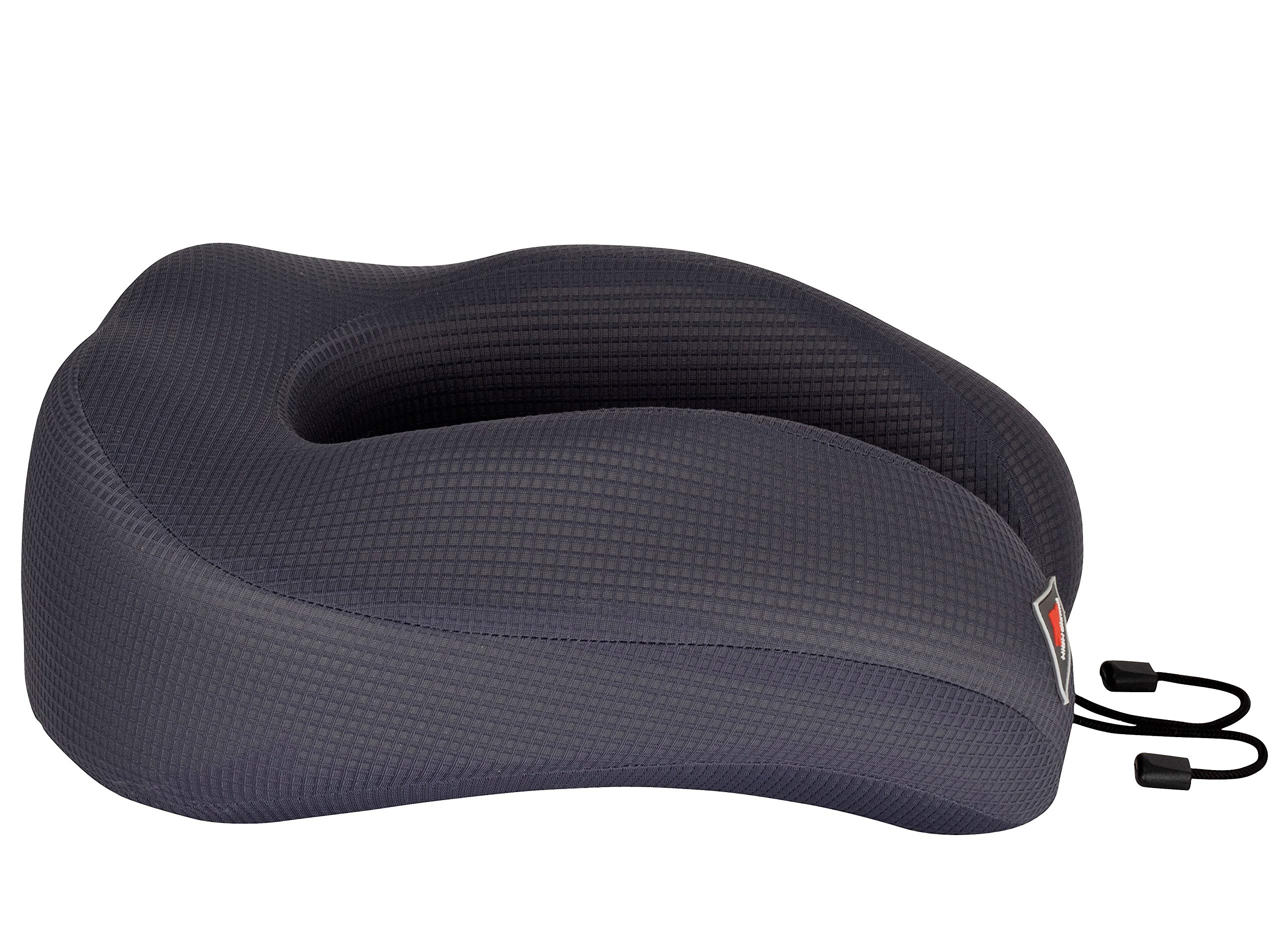 High Sierra HS1407 Lightweight Exceptional Neck Support Washable Cover Perfect for Flights & Road Trips, Super Soft Sponge Foam Travel Pillow