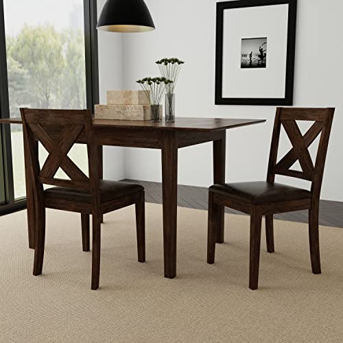 Hillsdale Spencer Dining Chair, Brown