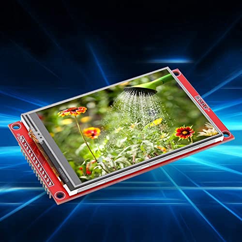 QONIA 3.2 Inch SPI LCD Module RGB 65K Color 240X320 TFT Module ILI9341 Occupies at Least 4 IO 3.3V(with Touch MSP3218)