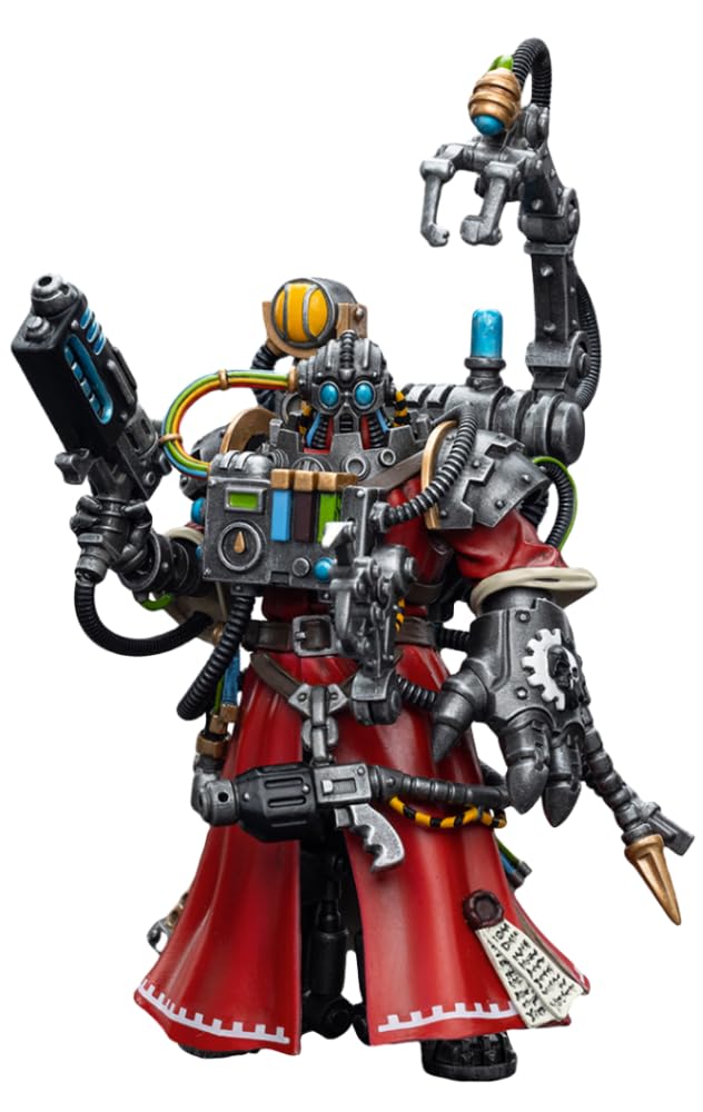 HiPlay JoyToy Warhammer 40K Collectible Figure: Adeptus Mechanicus Cybernetica Datasmith 1:18 Scale Action Figures (JT7721)