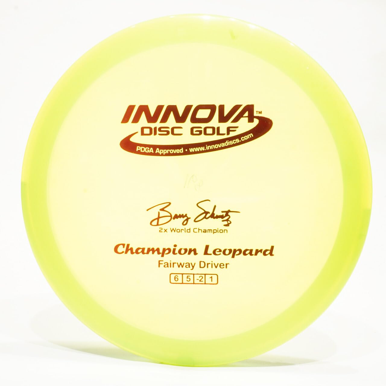 Innova Leopard (Champion) Fairway Driver Golf Disc, Pick Weight/Color [Stamp & Exact Color May Vary] Orange 175-176 Grams