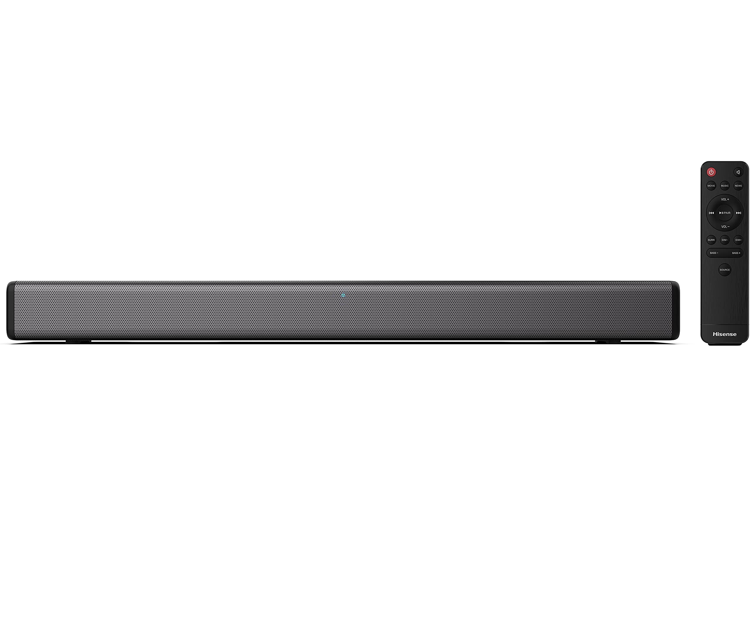 Hisense 65-Inch Class R6 Series Dolby Vision HDR 4K UHD Roku Smart TV with Alexa Compatibility (65R6G, 2021 Model) & HS214 2.1ch Sound Bar, HDMI ARC/Optical/AUX/USB, 3 EQ Modes