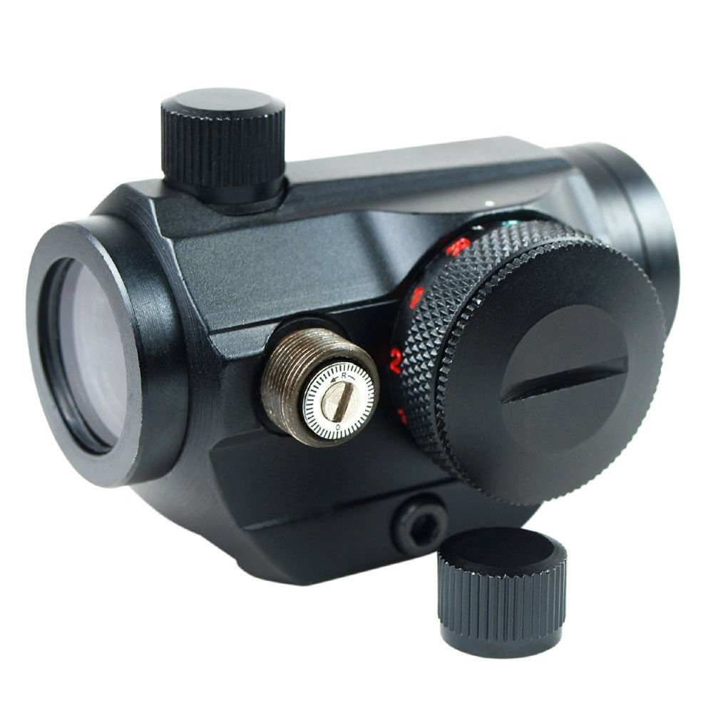 Higoo® Tactical Reflex Red/Green Dot Sight Holographic Scope with High Profile Mount fit 20mm Picatinny/Waver Rail or 11mm 11mm Dovetail